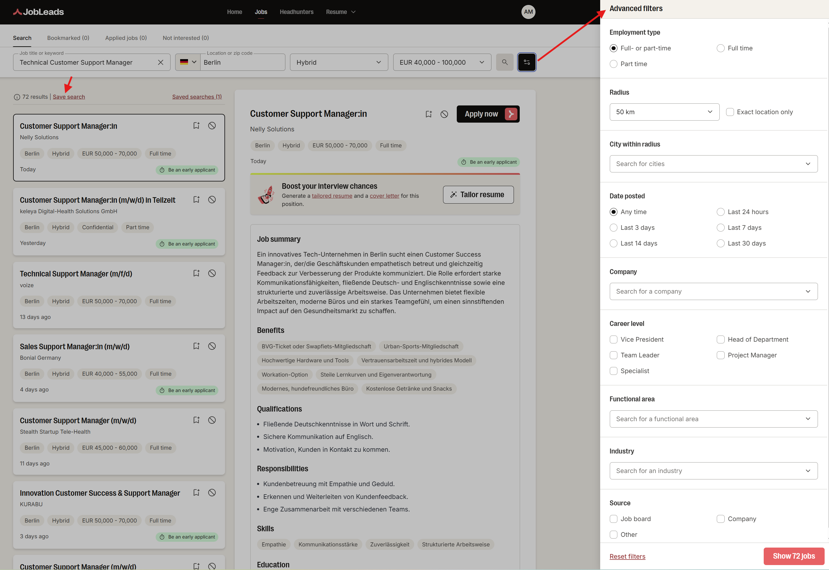 How do I get job alerts? – Help Center